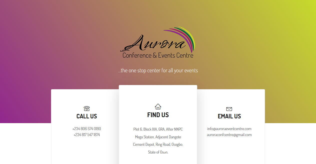 Aurora Conference & Event Centre